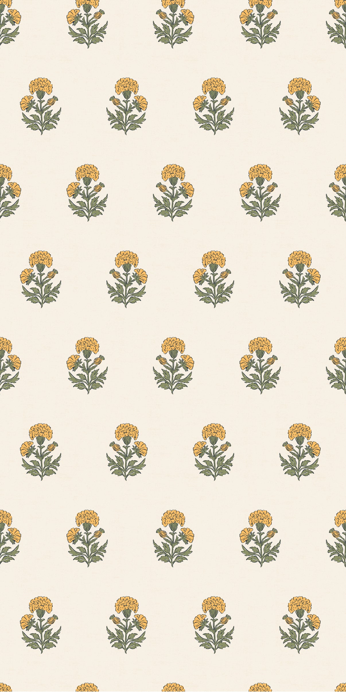 Marigold Block Print – Chasing Paper