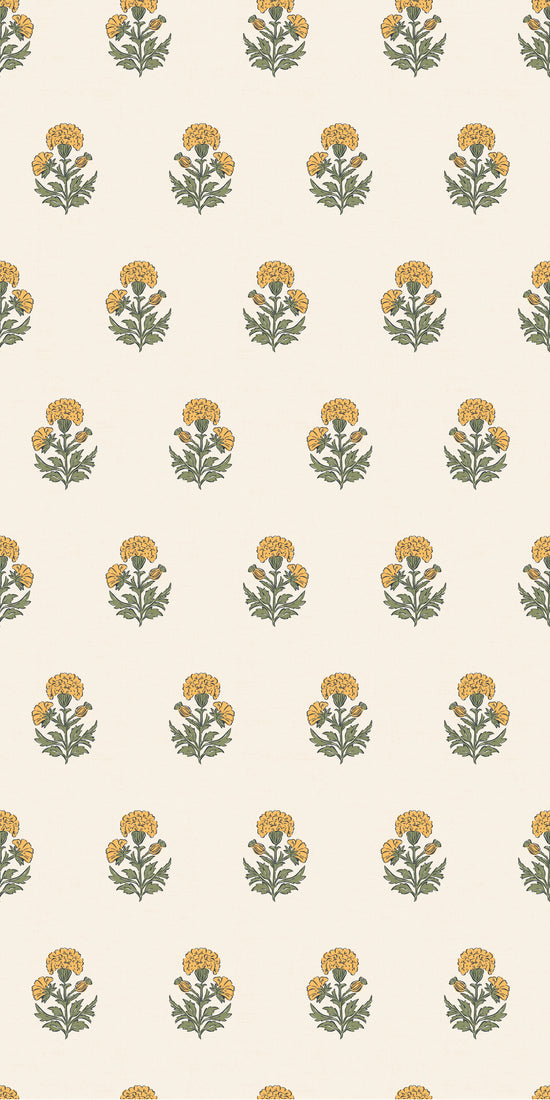 Marigold Block Print – Chasing Paper