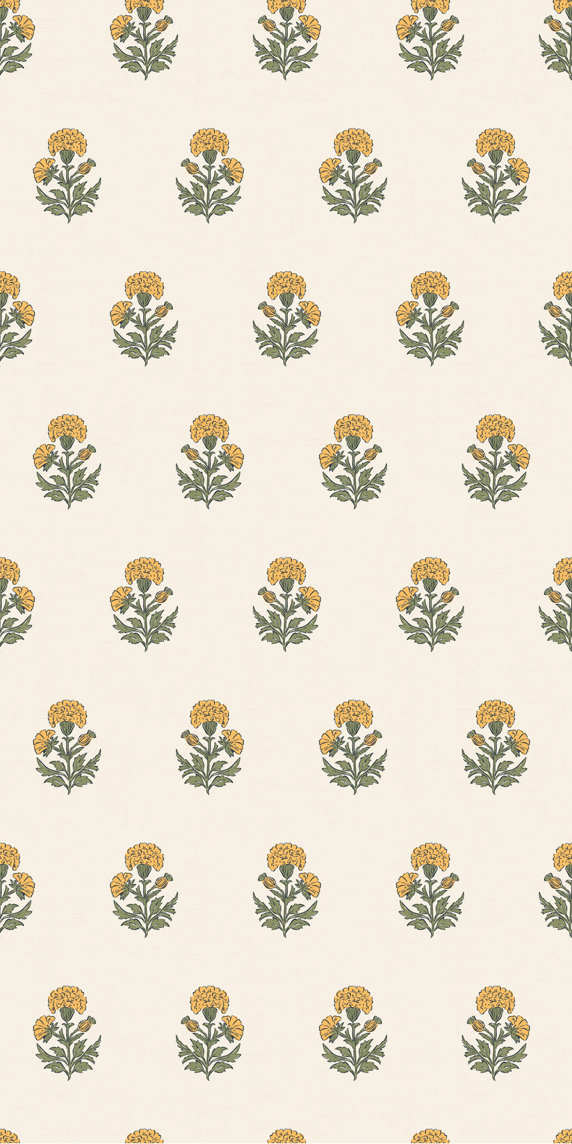 Marigold Block Print – Chasing Paper